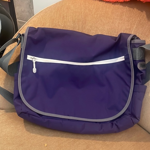 Ebags | Bags | Crossbody Messenger Padded Bag 7 Laptop Purple Ripstop ...